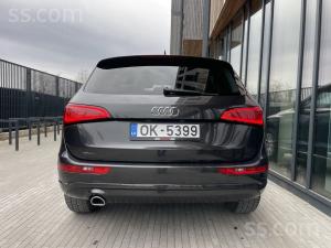 Grey Audi Q5 2014 in Tukums, with an engine capacity of 2.00 L and mileage of 272 thousand km for 12590 €, photo 15 on AUTOMOTO.COM.LV