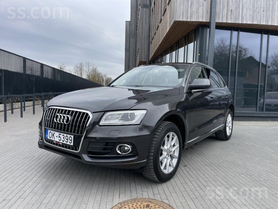 Grey Audi Q5 2014 in Tukums, with an engine capacity of 2.00 L and mileage of 272 thousand km for 12590 €, photo 19 on AUTOMOTO.COM.LV