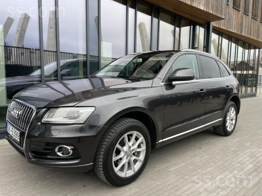 Grey Audi Q5 2014 in Tukums, with an engine capacity of 2.00 L and mileage of 272 thousand km for 12590 €, photo 21 on AUTOMOTO.COM.LV