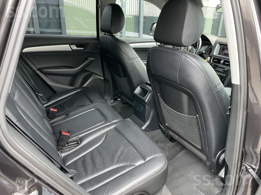 Grey Audi Q5 2014 in Tukums, with an engine capacity of 2.00 L and mileage of 272 thousand km for 12590 €, photo 24 on AUTOMOTO.COM.LV