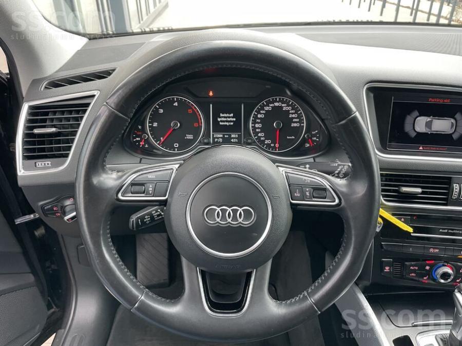 Grey Audi Q5 2014 in Tukums, with an engine capacity of 2.00 L and mileage of 272 thousand km for 12590 €, photo 26 on AUTOMOTO.COM.LV
