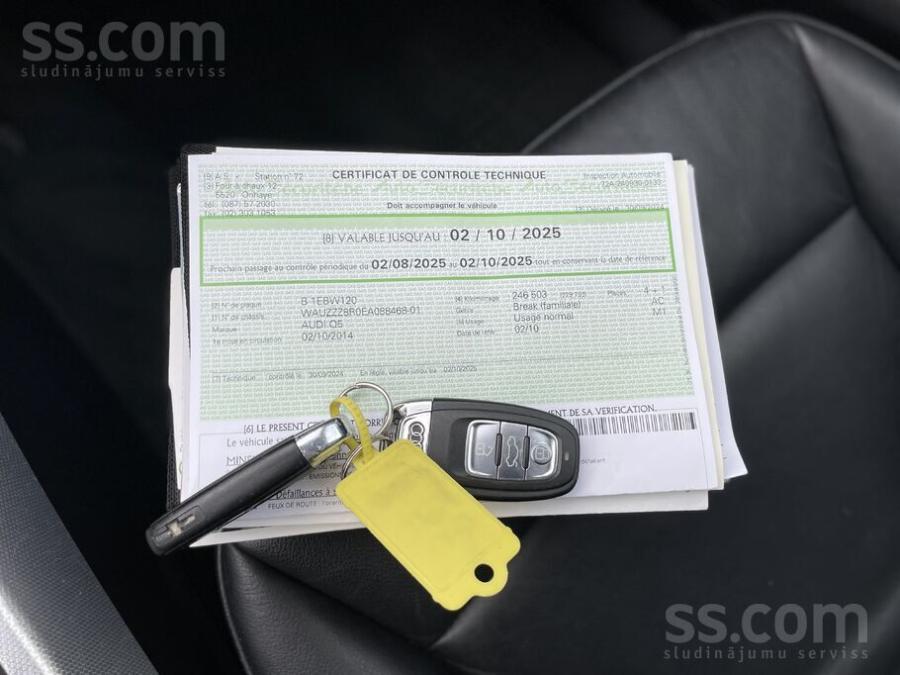 Grey Audi Q5 2014 in Tukums, with an engine capacity of 2.00 L and mileage of 272 thousand km for 12590 €, photo 36 on AUTOMOTO.COM.LV