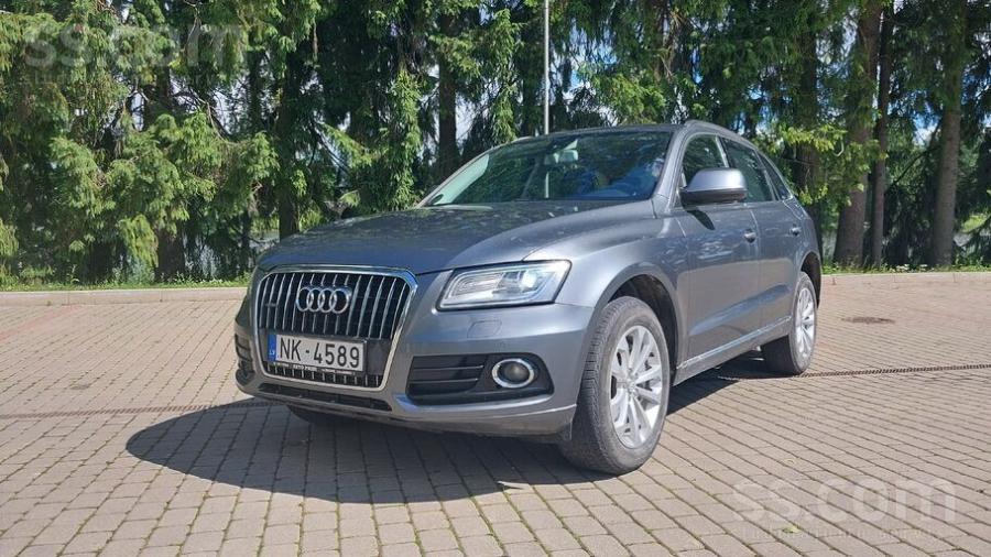 Grey Audi Q5 2014 in Aluksne, with an engine capacity of 3.00 L and mileage of 0 thousand km for 11400 €, photo 1 on AUTOMOTO.COM.LV
