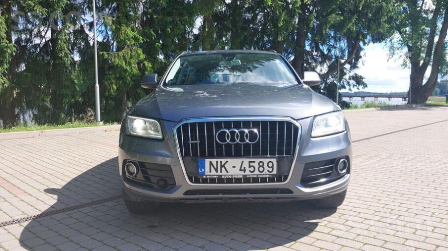 Grey Audi Q5 2014 in Aluksne, with an engine capacity of 3.00 L and mileage of 0 thousand km for 11400 €, photo 4 on AUTOMOTO.COM.LV
