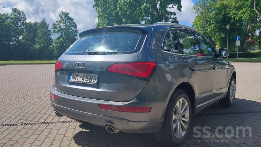 Grey Audi Q5 2014 in Aluksne, with an engine capacity of 3.00 L and mileage of 0 thousand km for 11400 €, photo 8 on AUTOMOTO.COM.LV