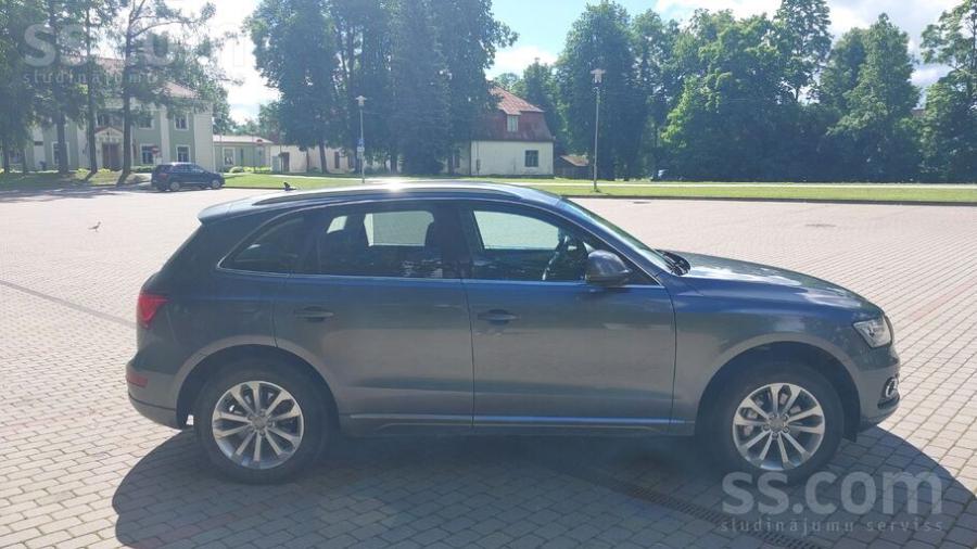 Grey Audi Q5 2014 in Aluksne, with an engine capacity of 3.00 L and mileage of 0 thousand km for 11400 €, photo 14 on AUTOMOTO.COM.LV