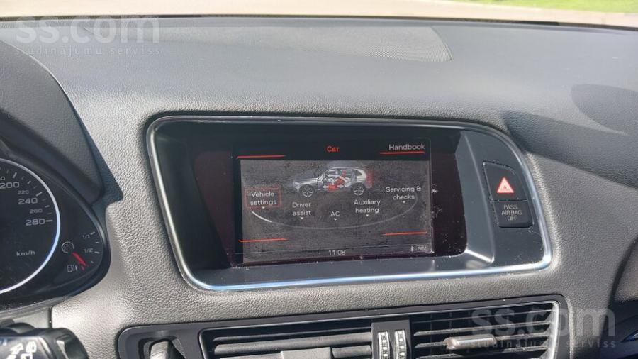 Grey Audi Q5 2014 in Aluksne, with an engine capacity of 3.00 L and mileage of 0 thousand km for 11400 €, photo 25 on AUTOMOTO.COM.LV