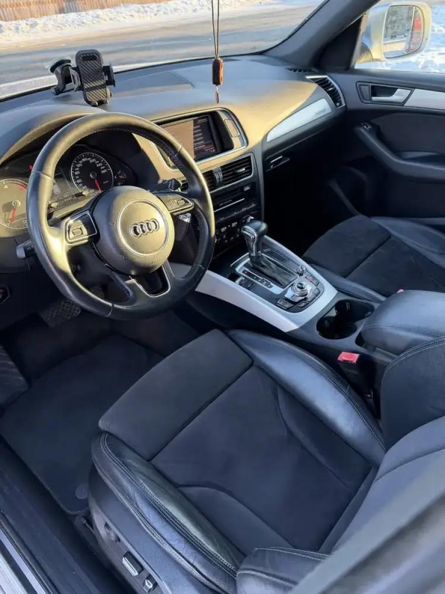Pelēks Audi Q5 2014 Ventspils, ar dzinēja tilpumu 2.00 L un nobraukumu 248 tūkst. km par 12400 €, foto 11 vietnē AUTOMOTO.COM.LV