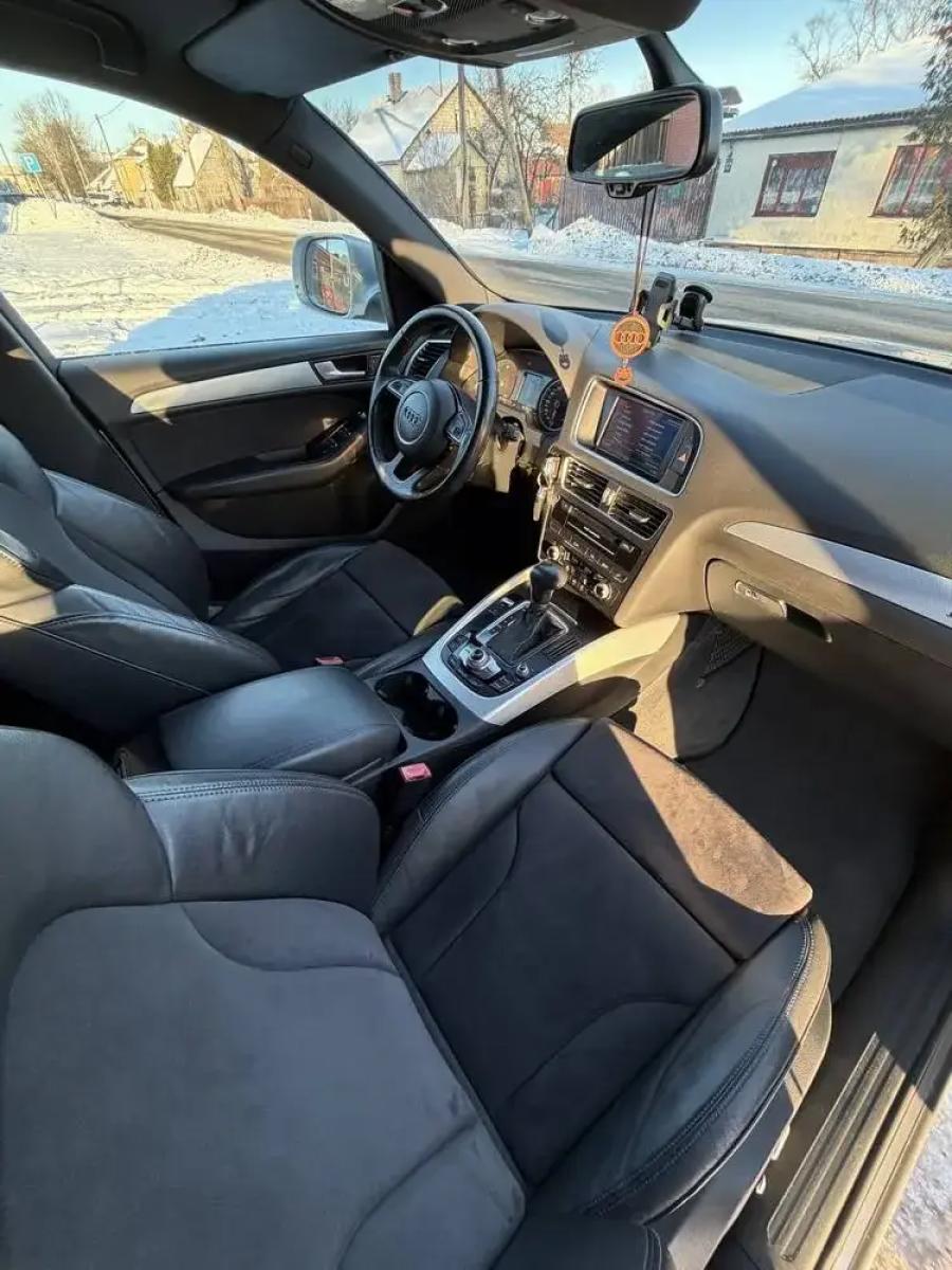 Pelēks Audi Q5 2014 Ventspils, ar dzinēja tilpumu 2.00 L un nobraukumu 248 tūkst. km par 12400 €, foto 13 vietnē AUTOMOTO.COM.LV