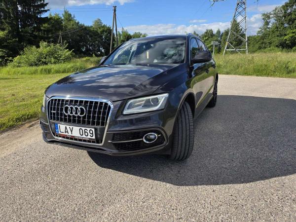 Grey Audi Q5 2014 in Utena, with an engine capacity of 2.00 L and mileage of 294 thousand km for 13500 €, photo 3 on AUTOMOTO.COM.LV