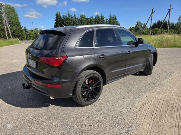 Grey Audi Q5 2014 in Utena, with an engine capacity of 2.00 L and mileage of 294 thousand km for 13500 €, photo 9 on AUTOMOTO.COM.LV