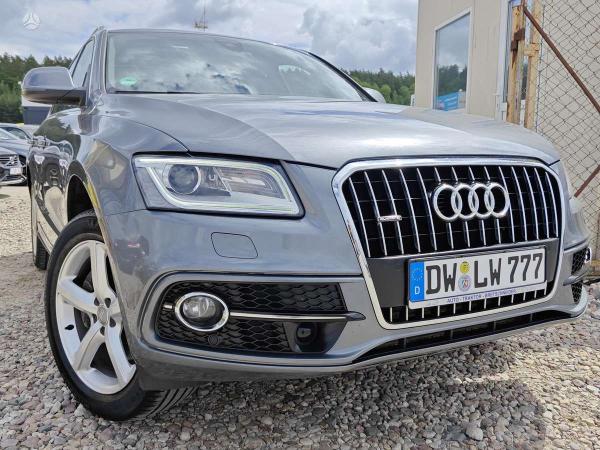 Pelēks Audi Q5 2014 Viļņa, ar dzinēja tilpumu 2.97 L un nobraukumu 290 tūkst. km par 10990 €, foto 1 vietnē AUTOMOTO.COM.LV