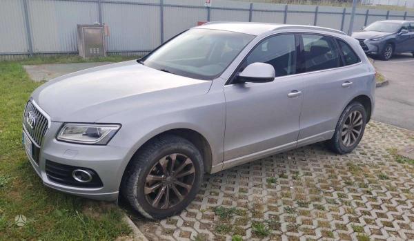 Pelēks Audi Q5 2014 Panevēža, ar dzinēja tilpumu 1.97 L un nobraukumu 110 tūkst. km par 10000 €, foto 2 vietnē AUTOMOTO.COM.LV