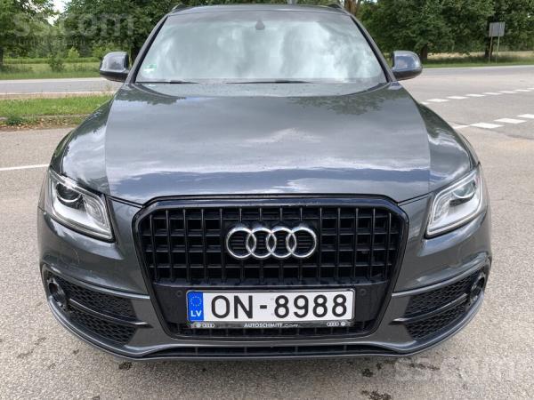 Grey Audi Q5 2014 in Ogre, with an engine capacity of 2.00 L and mileage of 136 thousand km for 10700 €, photo 2 on AUTOMOTO.COM.LV