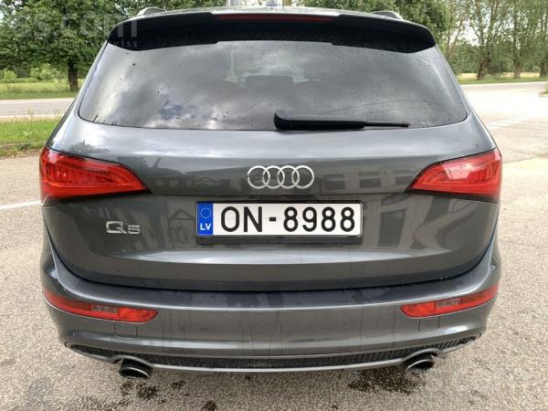 Grey Audi Q5 2014 in Ogre, with an engine capacity of 2.00 L and mileage of 136 thousand km for 10700 €, photo 6 on AUTOMOTO.COM.LV
