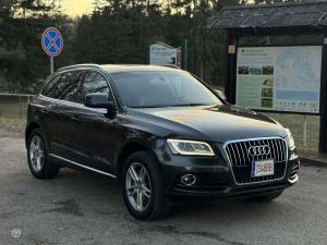 Pelēks Audi Q5 2014 Kauņa, ar dzinēja tilpumu 1.98 L un nobraukumu 235 tūkst. km par 12450 €, foto  vietnē AUTOMOTO.COM.LV