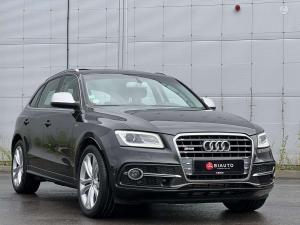 Grey Audi Q5 2014 in Utena, with an engine capacity of 2.97 L and mileage of 264 thousand km for 13790 €, photo  on AUTOMOTO.COM.LV