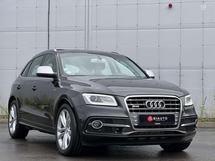Pelēks Audi Q5 2014 Utena, ar dzinēja tilpumu 2.97 L un nobraukumu 264 tūkst. km par 13790 €, foto 1 vietnē AUTOMOTO.COM.LV