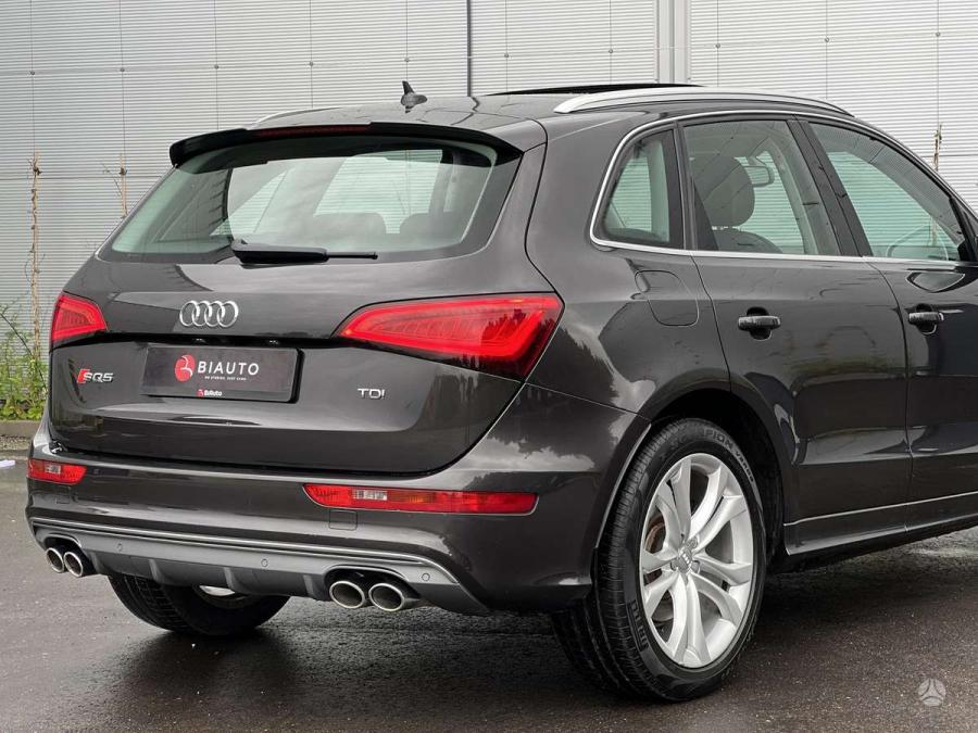 Pelēks Audi Q5 2014 Utena, ar dzinēja tilpumu 2.97 L un nobraukumu 264 tūkst. km par 13790 €, foto 21 vietnē AUTOMOTO.COM.LV