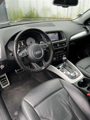 Pelēks Audi Q5 2014 Utena, ar dzinēja tilpumu 2.97 L un nobraukumu 264 tūkst. km par 13790 €, foto 40 vietnē AUTOMOTO.COM.LV