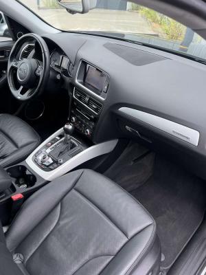 Pelēks Audi Q5 2014 Utena, ar dzinēja tilpumu 2.97 L un nobraukumu 264 tūkst. km par 13790 €, foto 43 vietnē AUTOMOTO.COM.LV