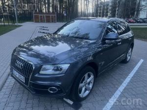 Pelēks Audi Q5 2014 Rīga, ar dzinēja tilpumu 2.00 L un nobraukumu 227 tūkst. km par 16250 €, foto  vietnē AUTOMOTO.COM.LV