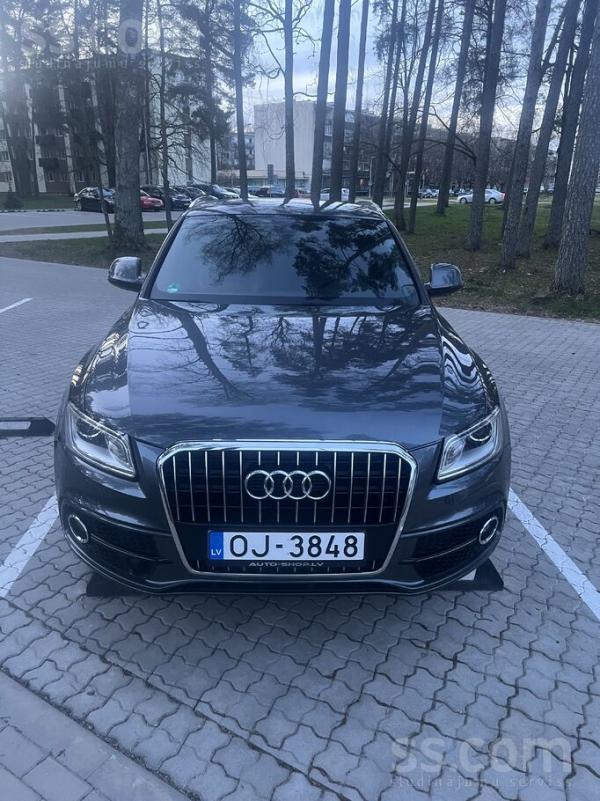 Pelēks Audi Q5 2014 Rīga, ar dzinēja tilpumu 2.00 L un nobraukumu 227 tūkst. km par 16250 €, foto 2 vietnē AUTOMOTO.COM.LV