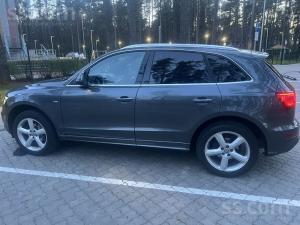Grey Audi Q5 2014 in Riga, with an engine capacity of 2.00 L and mileage of 227 thousand km for 16250 €, photo 4 on AUTOMOTO.COM.LV