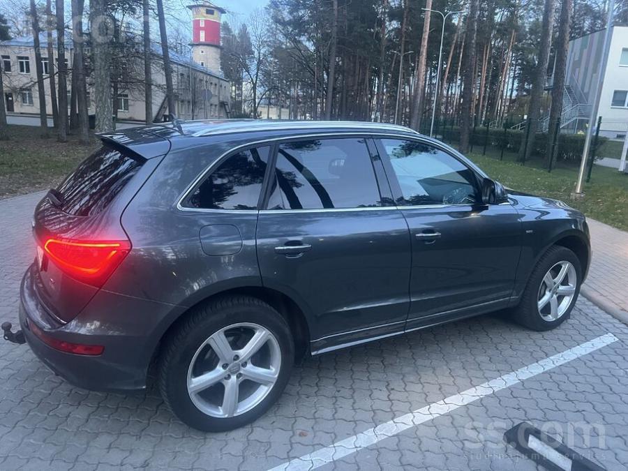 Grey Audi Q5 2014 in Riga, with an engine capacity of 2.00 L and mileage of 227 thousand km for 16250 €, photo 6 on AUTOMOTO.COM.LV