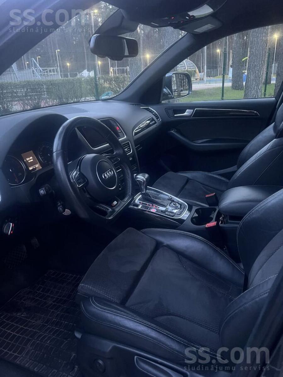 Grey Audi Q5 2014 in Riga, with an engine capacity of 2.00 L and mileage of 227 thousand km for 16250 €, photo 7 on AUTOMOTO.COM.LV