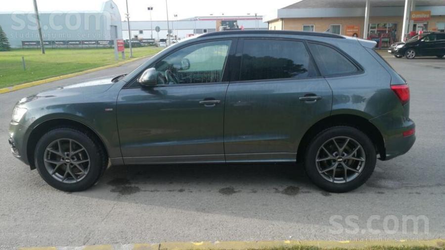 Grey Audi Q5 2014 in Riga, with an engine capacity of 3.00 L and mileage of 165 thousand km for 17500 €, photo 3 on AUTOMOTO.COM.LV