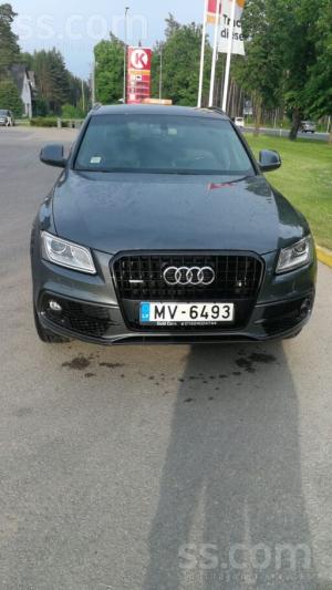 Grey Audi Q5 2014 in Riga, with an engine capacity of 3.00 L and mileage of 165 thousand km for 17500 €, photo 6 on AUTOMOTO.COM.LV