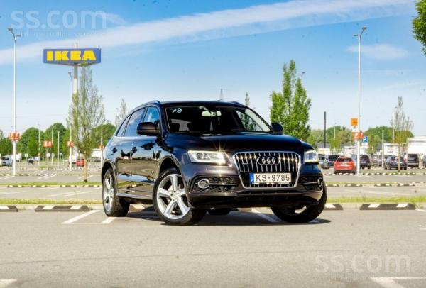 Grey Audi Q5 2014 in Riga, with an engine capacity of 2.00 L and mileage of 189 thousand km for 12590 €, photo 2 on AUTOMOTO.COM.LV