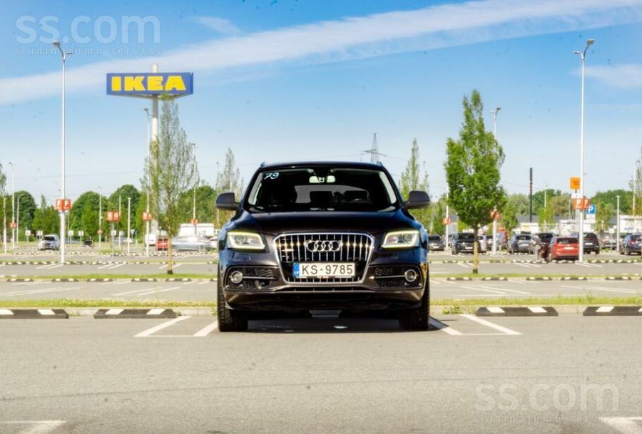 Grey Audi Q5 2014 in Riga, with an engine capacity of 2.00 L and mileage of 189 thousand km for 12590 €, photo 4 on AUTOMOTO.COM.LV