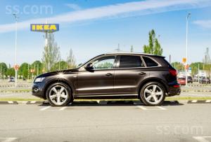 Grey Audi Q5 2014 in Riga, with an engine capacity of 2.00 L and mileage of 189 thousand km for 12590 €, photo 5 on AUTOMOTO.COM.LV