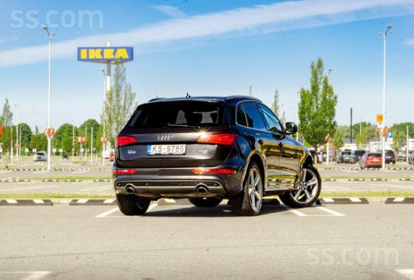 Grey Audi Q5 2014 in Riga, with an engine capacity of 2.00 L and mileage of 189 thousand km for 12590 €, photo 5 on AUTOMOTO.COM.LV