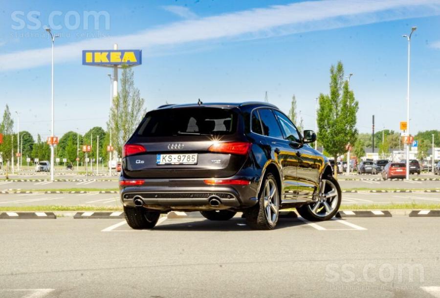 Grey Audi Q5 2014 in Riga, with an engine capacity of 2.00 L and mileage of 189 thousand km for 12590 €, photo 6 on AUTOMOTO.COM.LV
