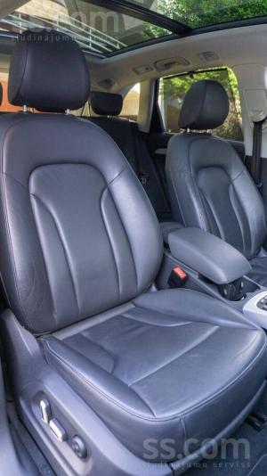 Grey Audi Q5 2014 in Riga, with an engine capacity of 2.00 L and mileage of 189 thousand km for 12590 €, photo 30 on AUTOMOTO.COM.LV