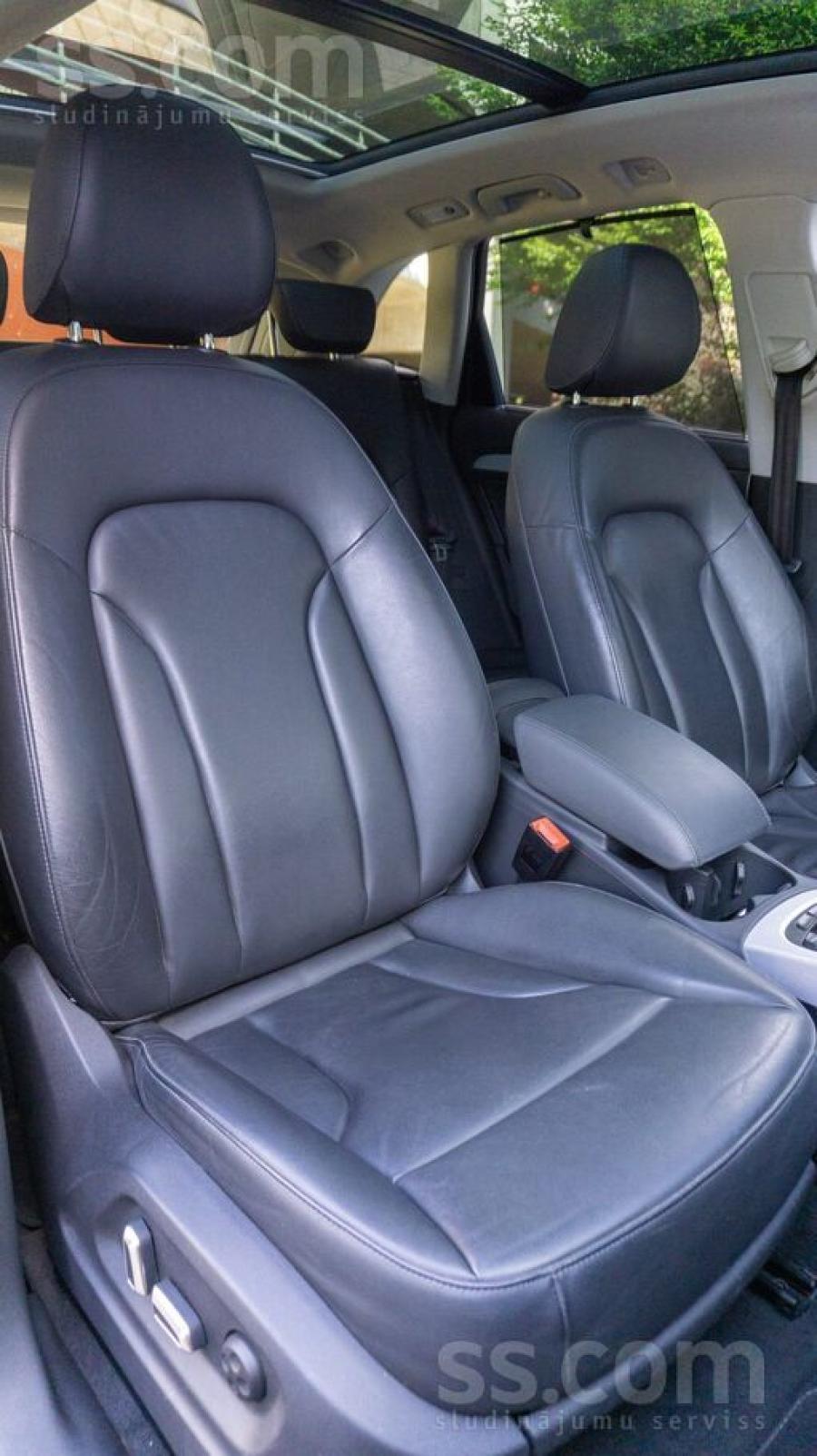Grey Audi Q5 2014 in Riga, with an engine capacity of 2.00 L and mileage of 189 thousand km for 12590 €, photo 30 on AUTOMOTO.COM.LV