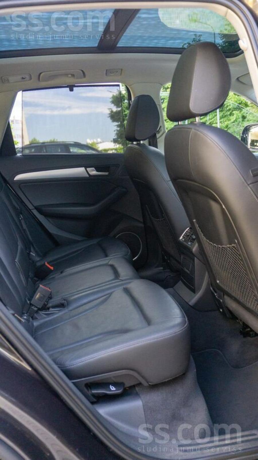 Grey Audi Q5 2014 in Riga, with an engine capacity of 2.00 L and mileage of 189 thousand km for 12590 €, photo 31 on AUTOMOTO.COM.LV