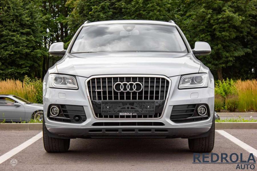 Grey Audi Q5 2014 in Kaunas, with an engine capacity of 1.97 L and mileage of 214 thousand km for 12700 €, photo 3 on AUTOMOTO.COM.LV