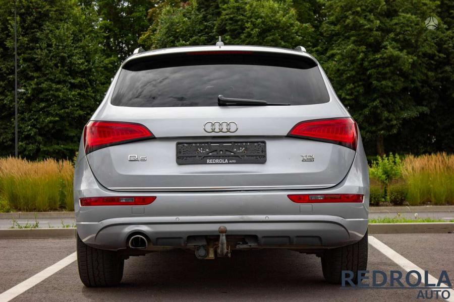 Grey Audi Q5 2014 in Kaunas, with an engine capacity of 1.97 L and mileage of 214 thousand km for 12700 €, photo 6 on AUTOMOTO.COM.LV