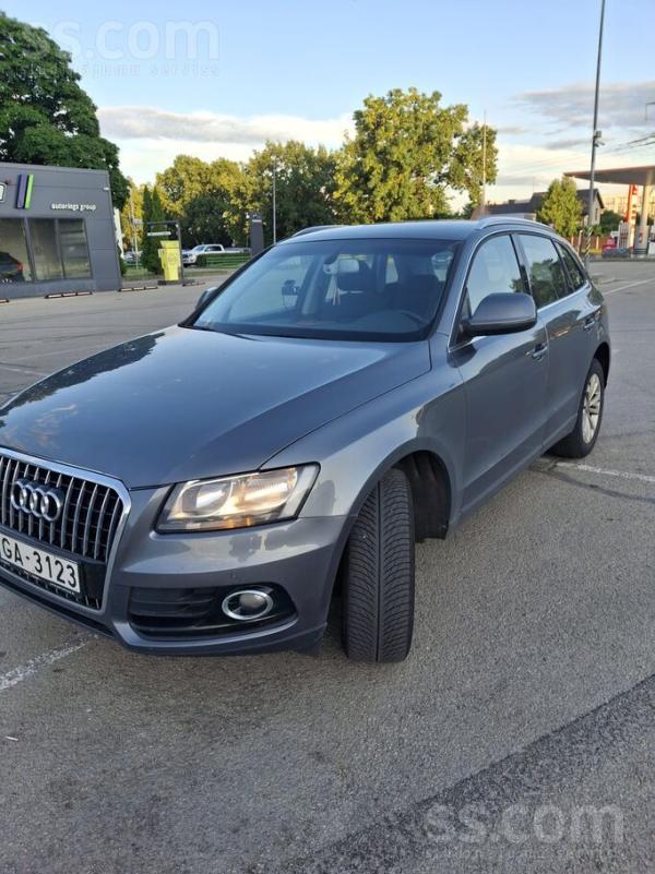Pelēks Audi Q5 2014 Rīga, ar dzinēja tilpumu 2.00 L un nobraukumu 258 tūkst. km par 11700 €, foto 2 vietnē AUTOMOTO.COM.LV