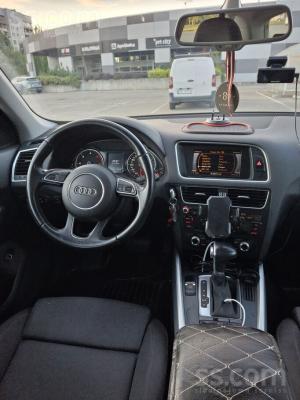 Pelēks Audi Q5 2014 Rīga, ar dzinēja tilpumu 2.00 L un nobraukumu 258 tūkst. km par 11700 €, foto 5 vietnē AUTOMOTO.COM.LV