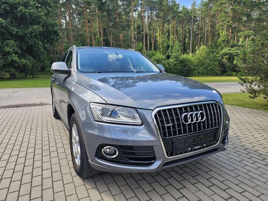 Pelēks Audi Q5 2014 Ukmergė, ar dzinēja tilpumu 1.97 L un nobraukumu 224 tūkst. km par 11900 €, foto 1 vietnē AUTOMOTO.COM.LV