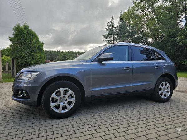 Grey Audi Q5 2014 in Ukmerge, with an engine capacity of 1.97 L and mileage of 224 thousand km for 11900 €, photo 8 on AUTOMOTO.COM.LV