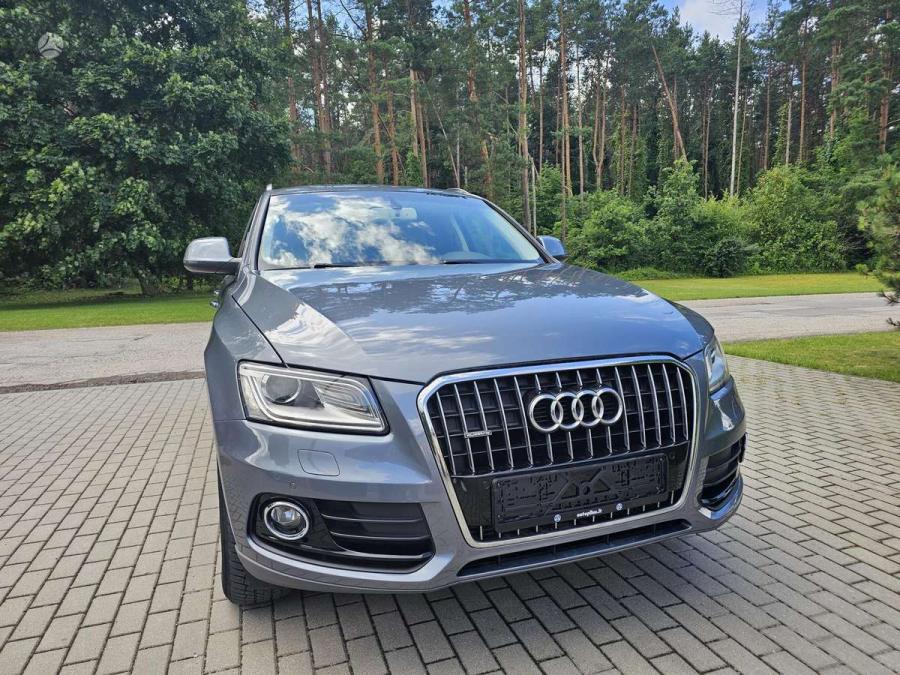 Pelēks Audi Q5 2014 Ukmergė, ar dzinēja tilpumu 1.97 L un nobraukumu 224 tūkst. km par 11900 €, foto 18 vietnē AUTOMOTO.COM.LV