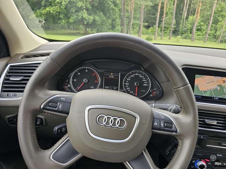 Pelēks Audi Q5 2014 Ukmergė, ar dzinēja tilpumu 1.97 L un nobraukumu 224 tūkst. km par 11900 €, foto 21 vietnē AUTOMOTO.COM.LV