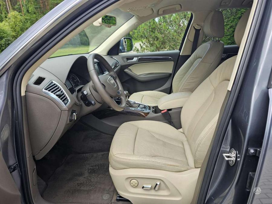 Pelēks Audi Q5 2014 Ukmergė, ar dzinēja tilpumu 1.97 L un nobraukumu 224 tūkst. km par 11900 €, foto 26 vietnē AUTOMOTO.COM.LV