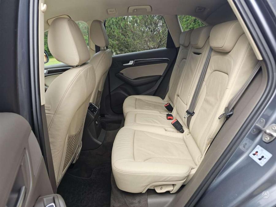 Pelēks Audi Q5 2014 Ukmergė, ar dzinēja tilpumu 1.97 L un nobraukumu 224 tūkst. km par 11900 €, foto 27 vietnē AUTOMOTO.COM.LV